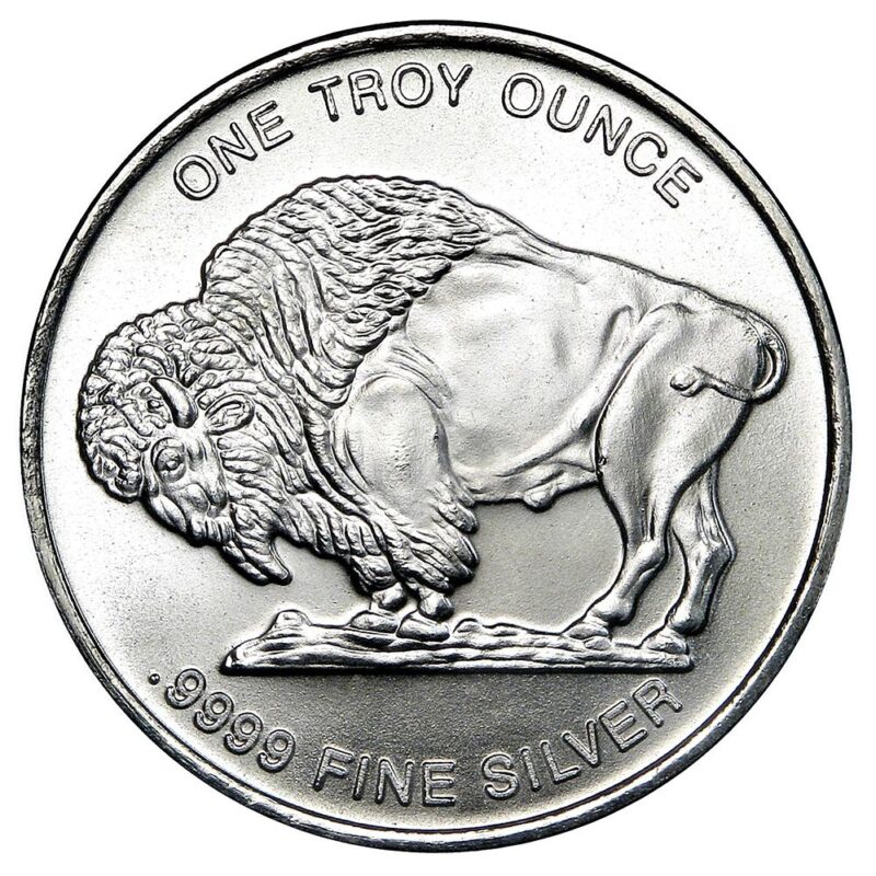 1 oz Pure Silver Buffalo Rounds - American Rare Coin and Bullion